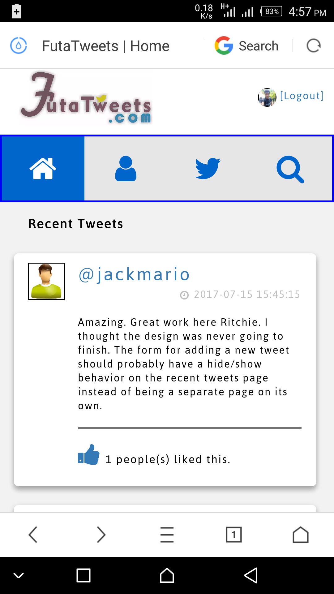 Simple Social Network Twitter Like Using Php With Source Code Sourcecodester